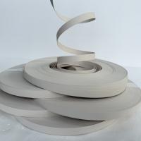 China Matte Cream White Solid Color PVC Edge Banding for Panel Furniture for sale