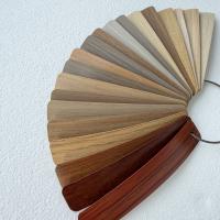China Wood Grain PVC Edge Banding Tape, Realistic Wood Texture Edge Trim for Cabinets & Wardrobes for sale