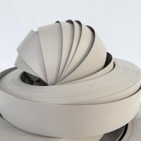 China Matte Light Khaki Solid Color PVC Edge Banding for Panel Furniture for sale