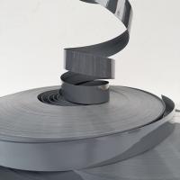China High Gloss Solid Grey PVC Edge Banding for sale