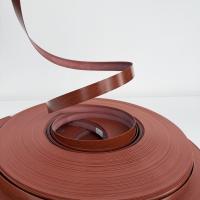 China Reddish Brown Rosewood Wood Grain PVC Edge Banding for Panel Furniture for sale