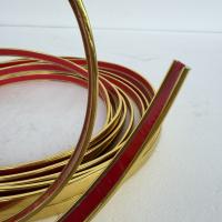 China Mirror Gold Self-Adhesive PVC Decorative Edge Banding for sale