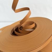 China Light Yellow Straight Oak Wood Grain PVC Edge Banding for Panel Furniture for sale