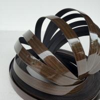 China High Gloss Brushed Walnut PVC Edge Banding for sale