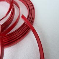 China Glossy Red Self-Adhesive PVC Edge Banding for sale