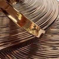 China Electroplated Gloss Bronze U-shape PVC Edge Banding for sale