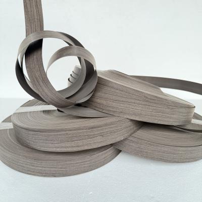 China Wood Grain PVC Edge Banding - Premium Dark Oak Finish for sale