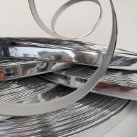 China High Gloss Mirror Silver U-shape PVC Edge Banding for sale