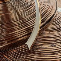 China Electroplated Gloss Bronze U-shape PVC Edge Banding for sale