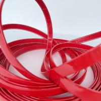China Glossy Red Self-Adhesive PVC Edge Banding for sale