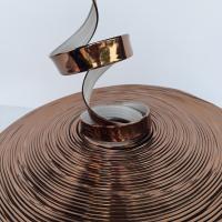 China Electroplated Gloss Bronze U-shape PVC Edge Banding for sale