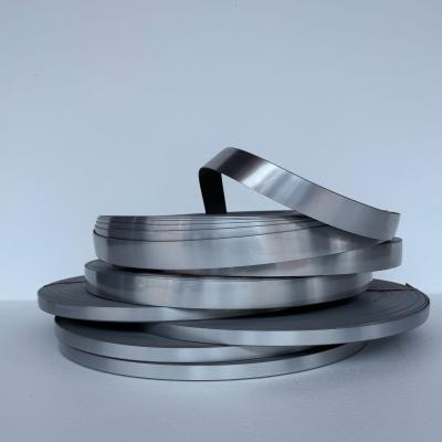 China Silver Gloss Gold PVC Edge Banding, Shiny Decorative Edge Trim for Cabinets & Furniture for sale
