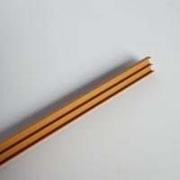 China PVC Double‑groove T‑shape Trim Strip, Furniture Inlay Molding for sale