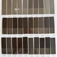 China Modern Grey Oak Wood Grain PVC Edge Banding Series for sale