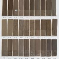 China Modern Grey Oak Wood Grain PVC Edge Banding Series for sale