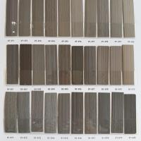 China Modern Grey Oak Wood Grain PVC Edge Banding Series for sale