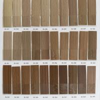 China Light Natural Oak Straight Grain PVC Edge Banding Series for sale