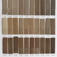 China Classic Warm Brown Oak Wood Grain PVC Edge Banding Series for sale