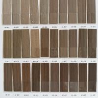 China Classic Warm Brown Oak Wood Grain PVC Edge Banding Series for sale