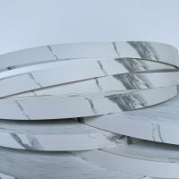 China Jazz White Marble Grain PVC Edge Banding for sale