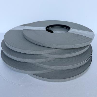 China Grey Herringbone Grain PVC Edge Banding for sale