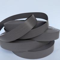 China Dark‑Grey Oak PVC Edge Banding for sale