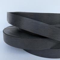 China Charcoal‑Black Oak Wide‑Width PVC Edge Banding for sale