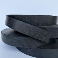 China Charcoal‑Black Oak Wide‑Width PVC Edge Banding for sale
