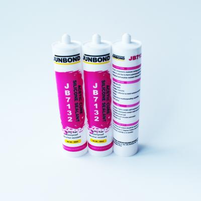 China Transparent Window Sealing Silicone Sealant Weatherproof 280ml 300ml for sale