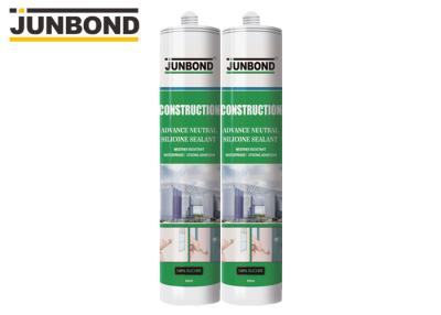 China Neutral Roof Glass Silicone Sealant Weatherproof 600ml for sale