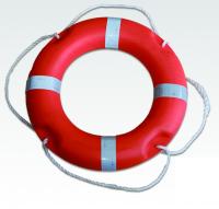 China Orange Marine Lifebuoy Safety Equipment 14.5kg Buoyancy 720mm Outer Diameter for sale
