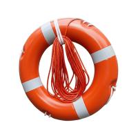 China Orange Marine Lifebuoy Safety Equipment 14.5kg Buoyancy 720mm Outer Diameter for sale