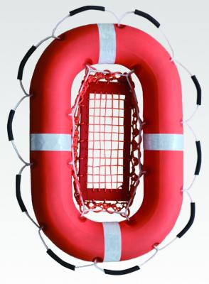 China 150*100*25CM Life Guard Float Polyurethane Foam Inner Marine Floating Life Saver for sale