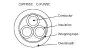 China 0.6/1kV XLPE Marine Power Cable CJPFR/SC CJPJR/SC Boat Electrical Cable 1-37 Cores for sale