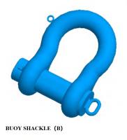 China B Type Buoy Shackle 20.5mm-73mm ABS BV CCS Certified Marine Anchor Chain Shackle for sale