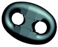 China OEM Mooring Anchor Chain Kenter Shackle 582mm-972mm Size Range ABS BV CCS for sale