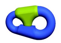 China C Type Mooring Chain Detachable Connecting Link Pear Shaped for sale