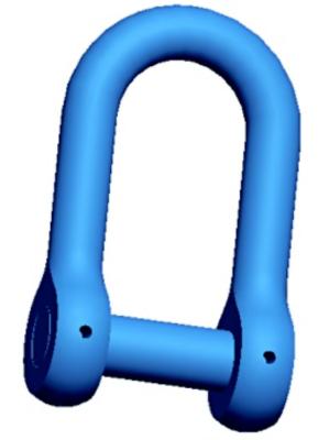 China SWL 42T Chafe Chain Shackle 267/204mm Offshore Marine Grade 3 Chain Shackle for sale