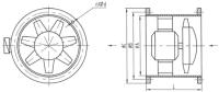 China CZF Series Marine Axial Fan Anticorrosive Cast Aluminum Impeller 50Hz 60Hz Ship Ventilation for sale