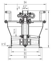 China Explosion Proof Marine Fan CSZ Series Water Driven Ventilation 300-380mm 3000-10000m3/h for sale