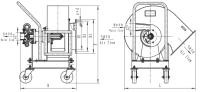 China Explosion Proof Tube Axial Fan Marine Ventilator CSL Series 240 260 Anti Impact for sale