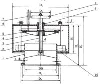 China Marine Grade Aluminum Axial Flow Ventilator 150mm to 1600mm Diameter GB/T295-2000 for sale