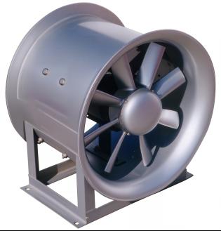 China Marine Low Noise Axial Fan CDZ Series Aluminum Impeller 1800-27000 m3/h Air Flow for sale