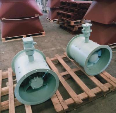 China Marine Explosion Proof Axial Fan CBZ Series 1200-140000 m³/h Airflow 0.75-55 KW for sale