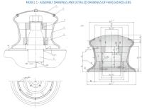 China Type C Fairlead Roller 150mm-500mm Winch Roller for Marine Mooring Lines for sale
