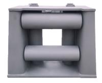 China Marine Steel Fairlead Roller Heavy Duty Winch Roller Fairlead 820mm-1750mm DN140-DN400 for sale