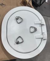 China Aluminum Recessed Watertight Boat Hatch Cover CB958-80 500x500mm for sale