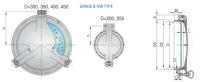 China Corrosion Resistance Ship Side Scuttles 200mm-400mm Size GRADE B for sale