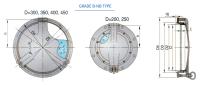 China Corrosion Resistance Ship Side Scuttles 200mm-400mm Size GRADE B for sale