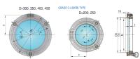 China GRADE C Side Scuttles On Ship With Steel Frame 200mm-400mm Sizes for sale